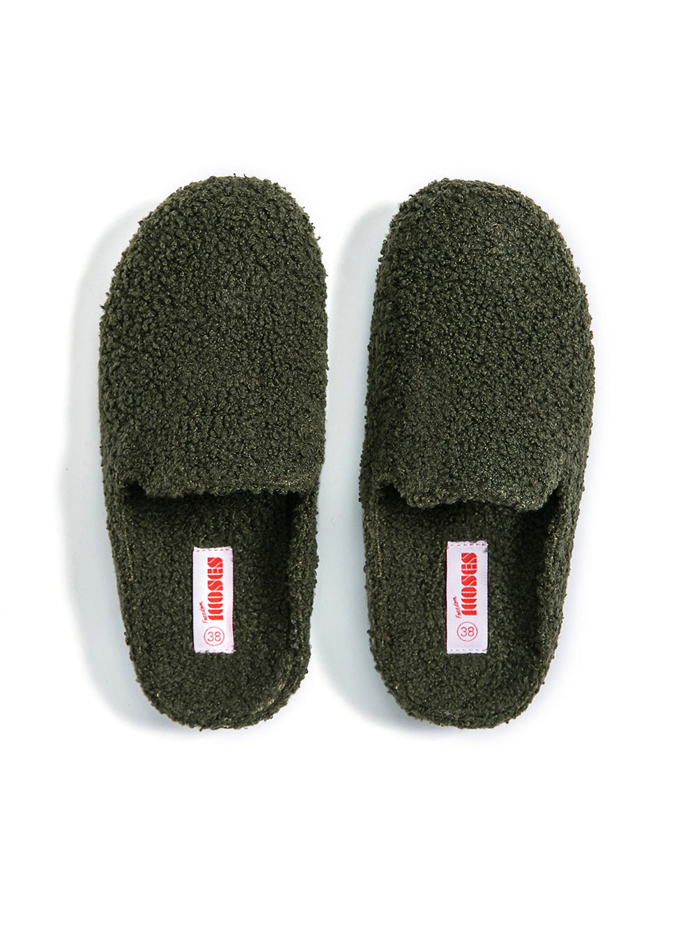 Fluffy Slide - OLIVE – instoreclothing