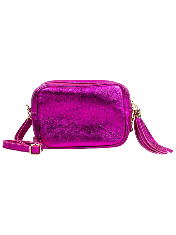Foil Metallic Bag - FUSCHIA – instoreclothing